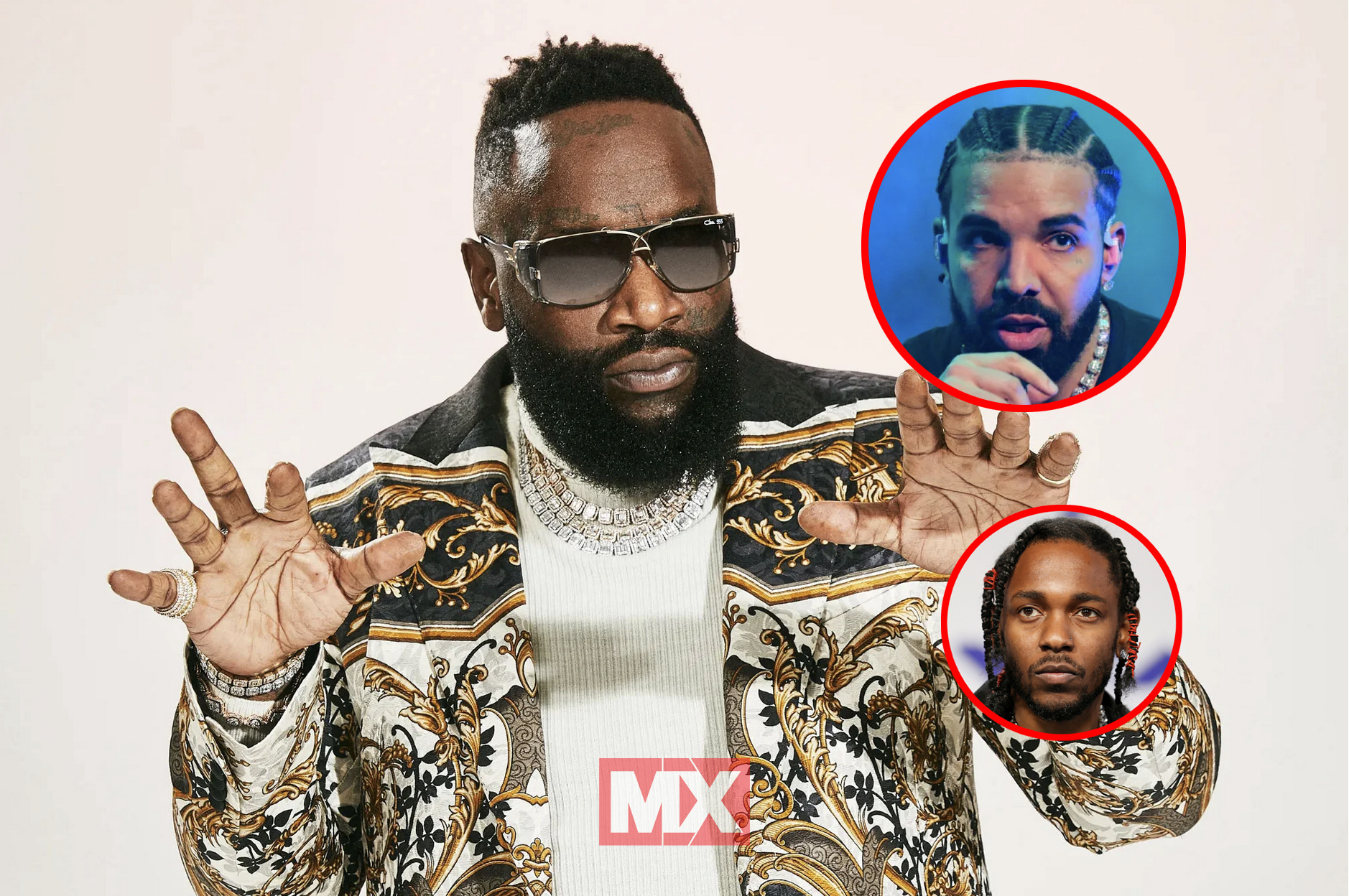 Rick Ross Attacked by OVO Crew Over Kendrick Lamar Diss.